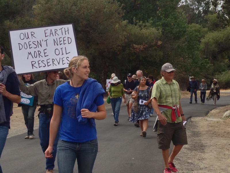 Draw the Line Demonstration At Pinnacles National Park | BenitoLink