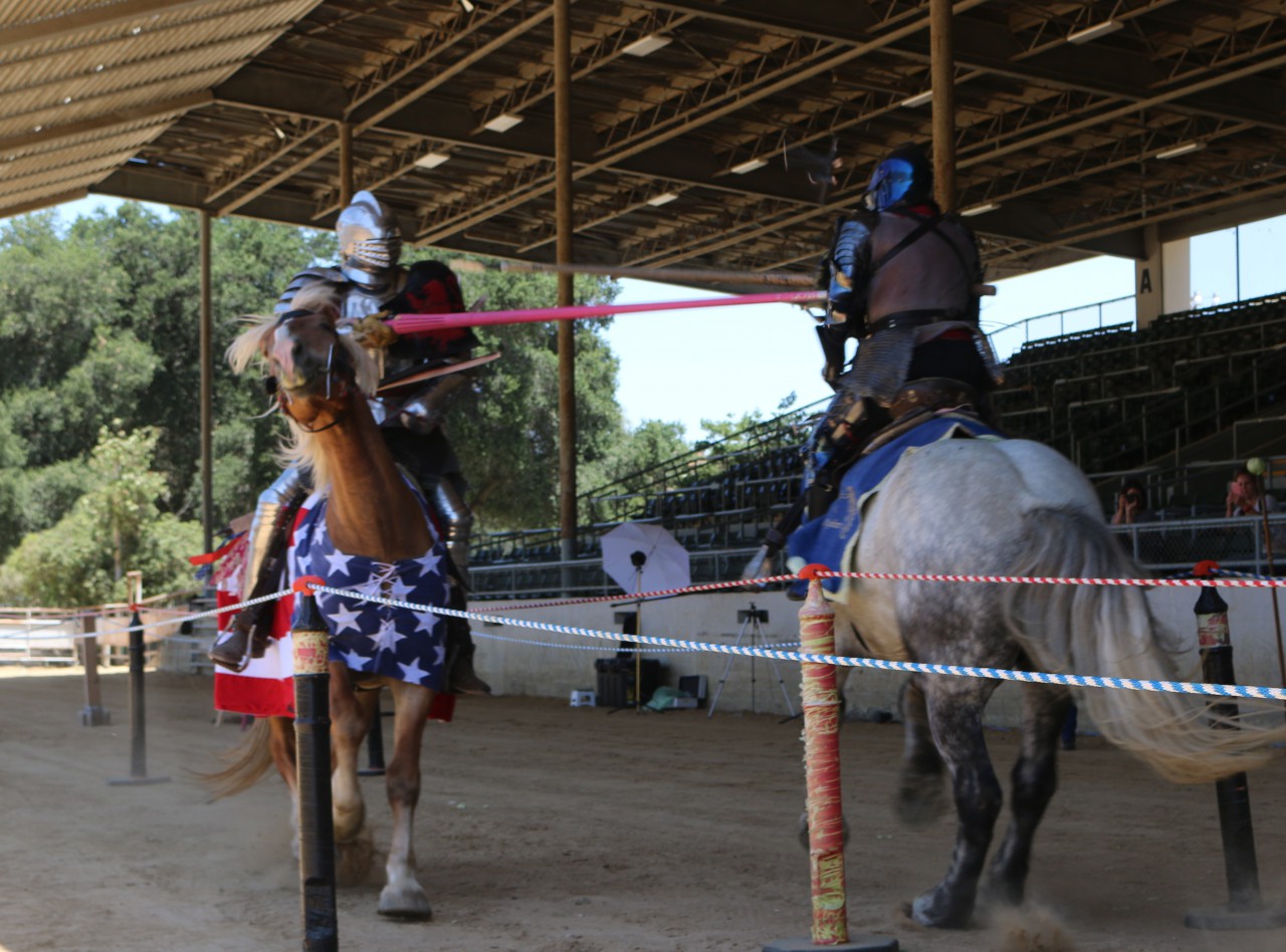 Celebrity knight jousts for Cub Scouts and shares message of honor ...