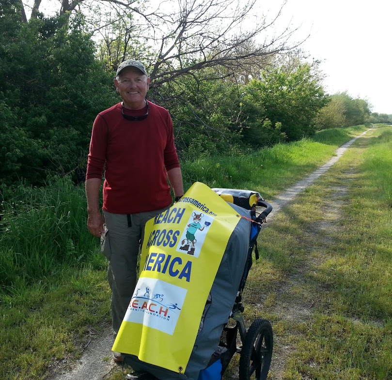 Walking Across America: Jim Ostdick compartirá su historia | BenitoEnlace