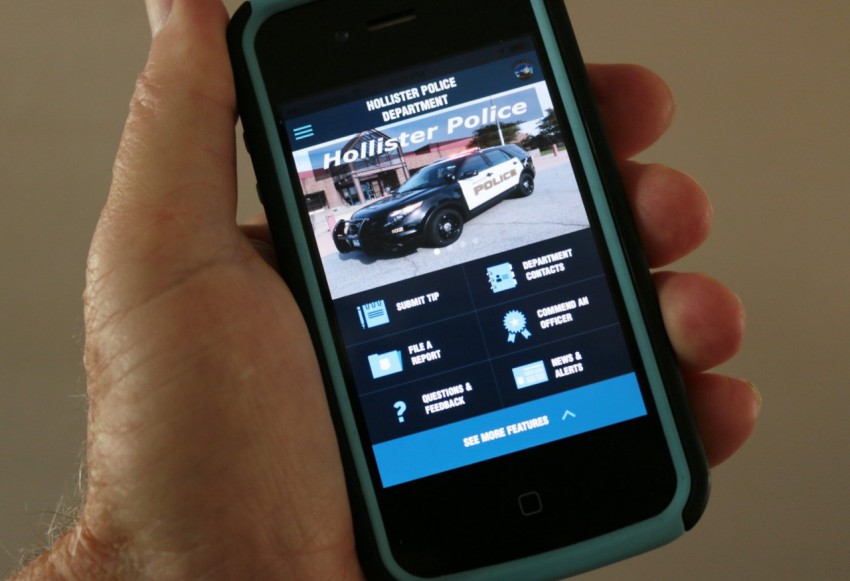 Police smartphone app adds street hazard, vandalism reporting feature ...