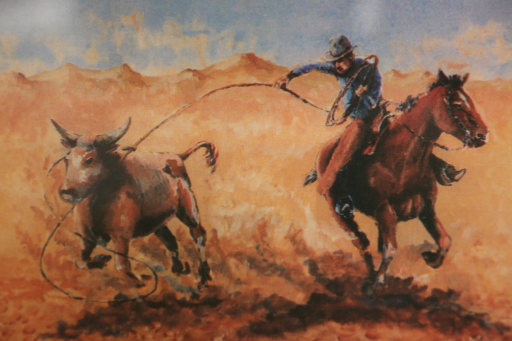 Team Roping Paintings