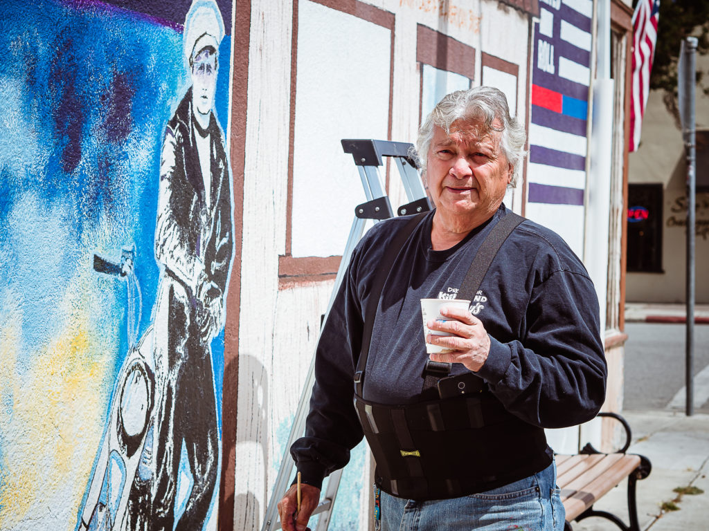 Artist Ronald Rocha breathes new life into Hollister’s Whiskey Creek ...