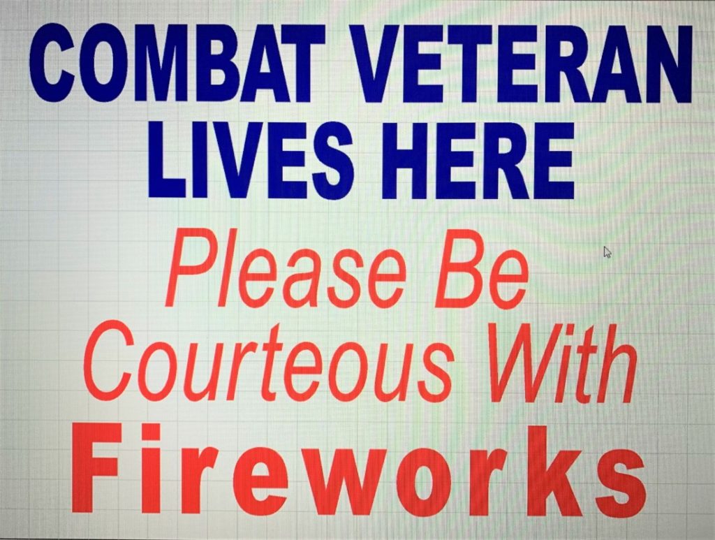 Fireworks can trigger nightmares of combat | BenitoLink