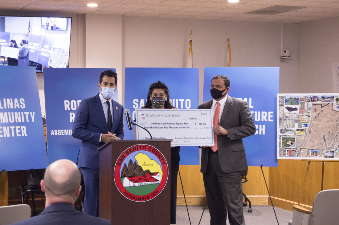 Rivas brings $750k for regional park | BenitoLink