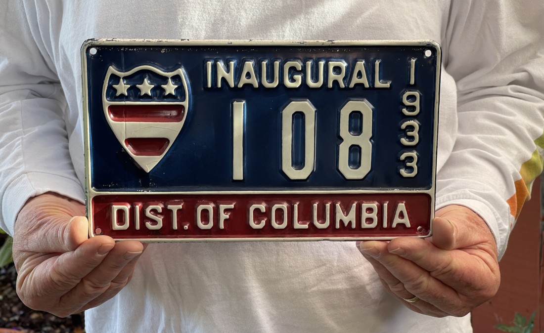 Hollister Collector Gathers A Set Of Presidential Inauguration License