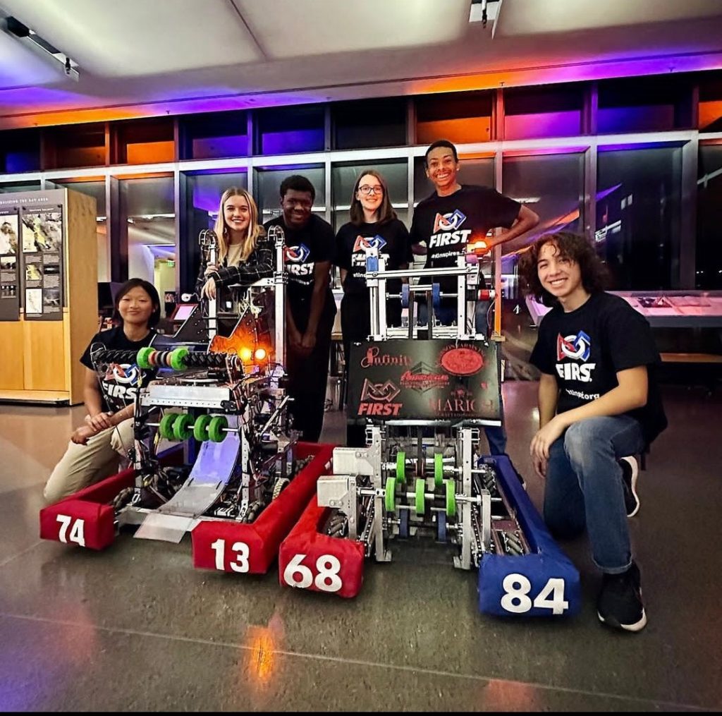 Hollister High Robotics Team 6884 Deep-Space. Photo courtesy of FIRST.