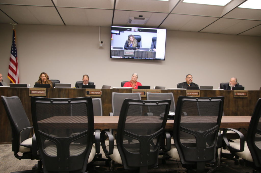 Mayor Mia Casey joins returning councilmembers Dolores Morales and ...