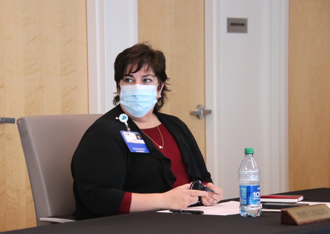 Hazel Hawkins Interim CEO Mary Casillas said the Home Health Care Department has not been ...